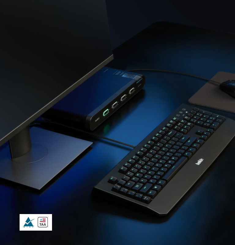 Cybersecurity and Secure KVM | Belkin CA