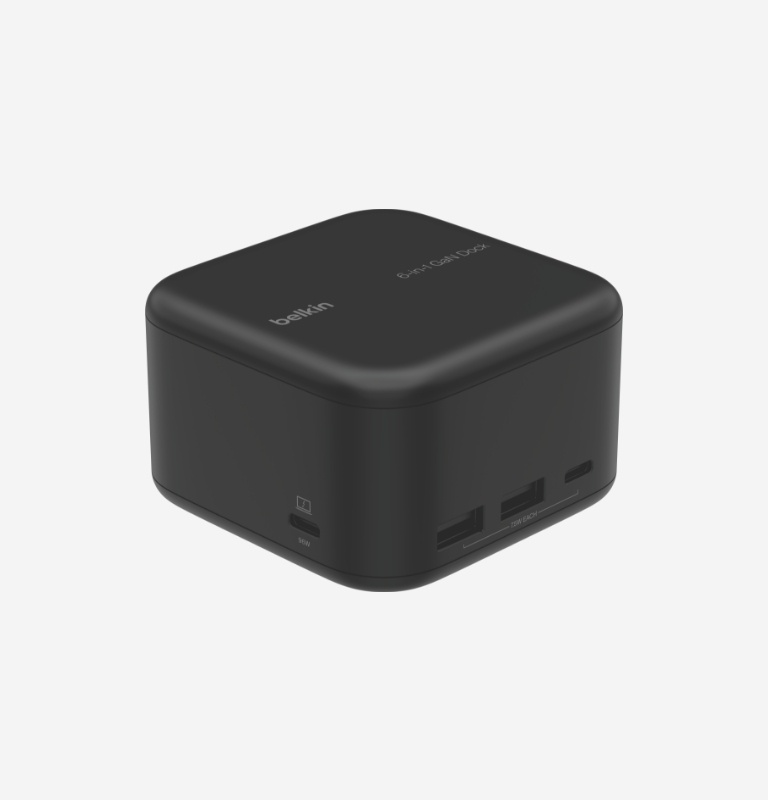 Base de acoplamiento USB-C GaN 6 en 1 Core (130 W) | Belkin ES