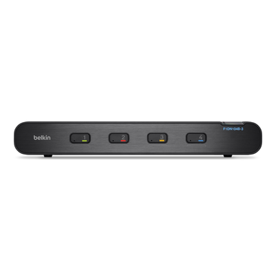 Belkin Official Support - Secure DVI-I KVM Switch; 4-Port