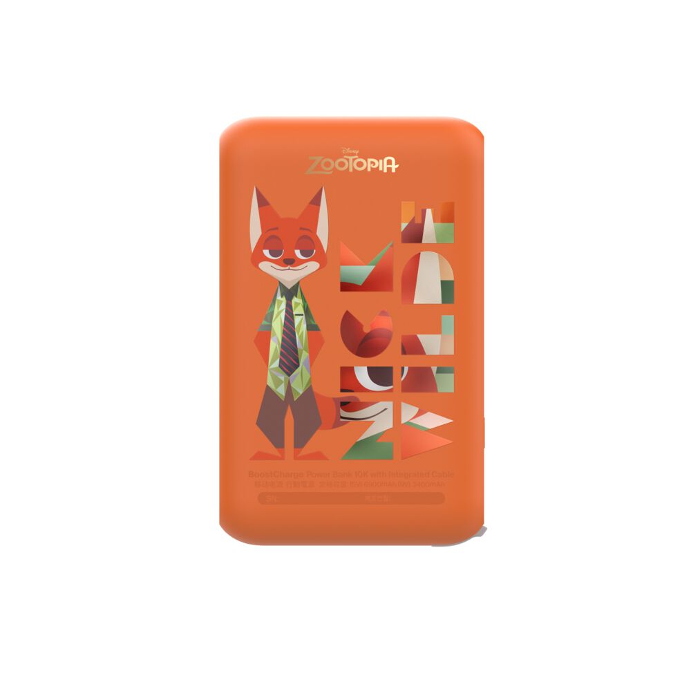 Portable Power Bank with Integrated Cable 10K (Disney Collection ...