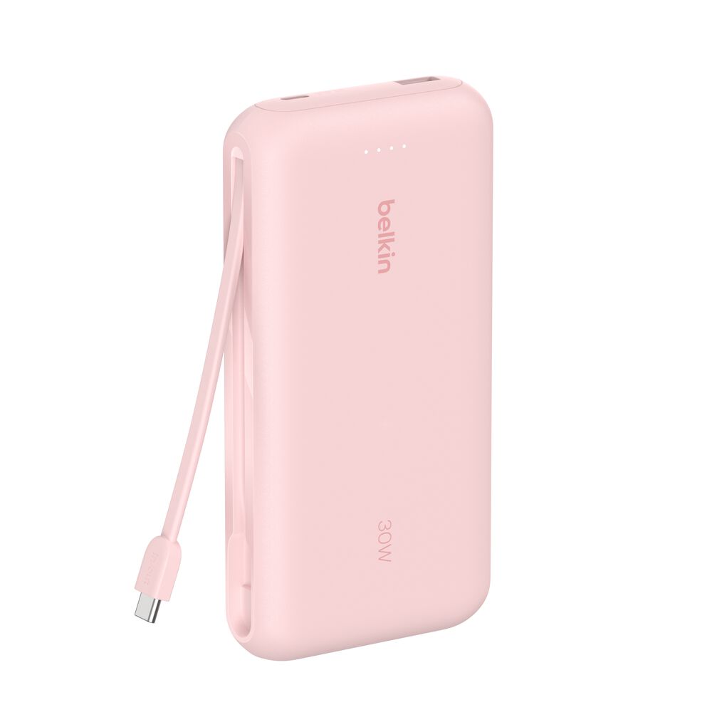 Portable Power Bank with Integrated Cable 10K and 20K | Belkin AU