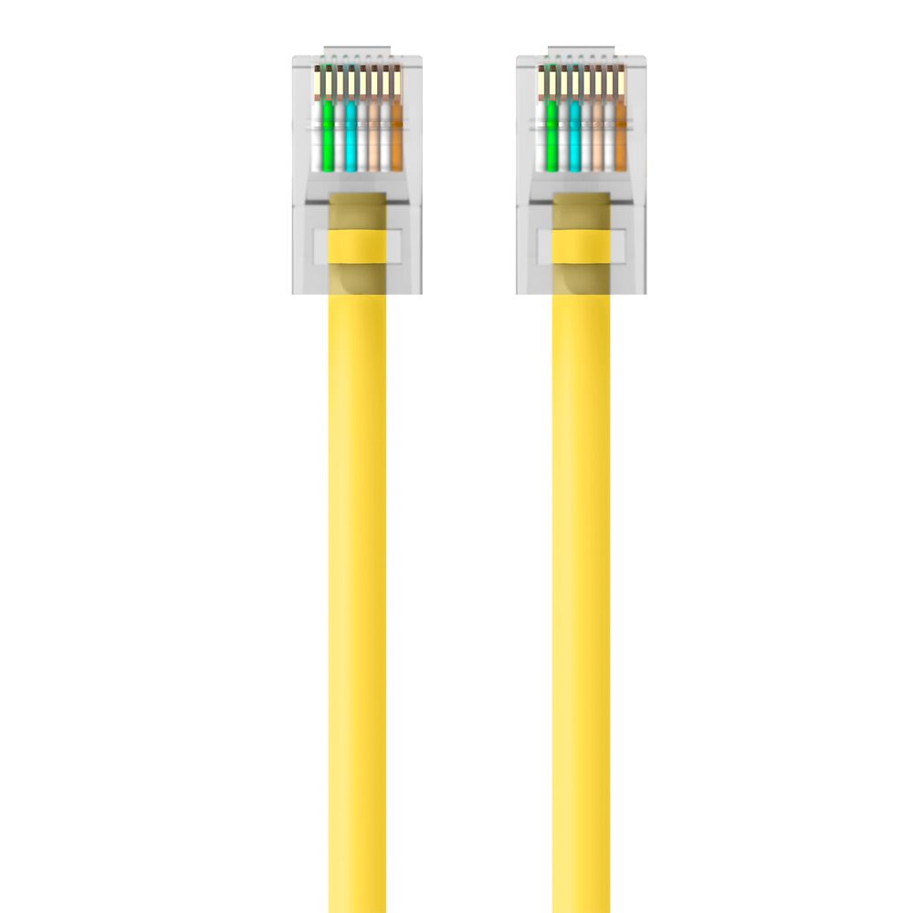Belkin CAT5e RJ45 Blue Patch Cable - 3ft | Belkin US