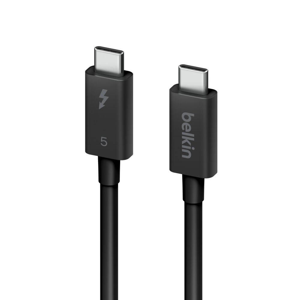 Thunderbolt 5 Cable, 240W + 80Gbps, 1m | Belkin US