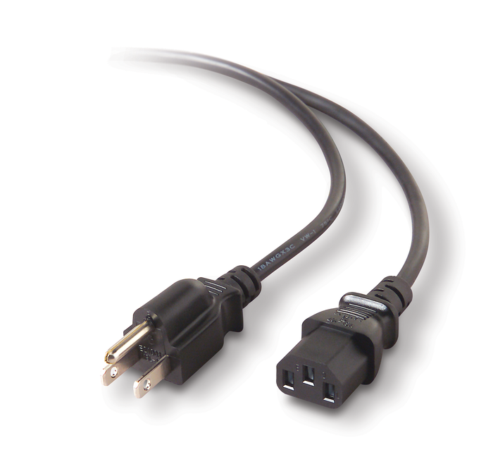 Pro Series Computer AC Power Replacement Cable - 15 feet | Belkin US