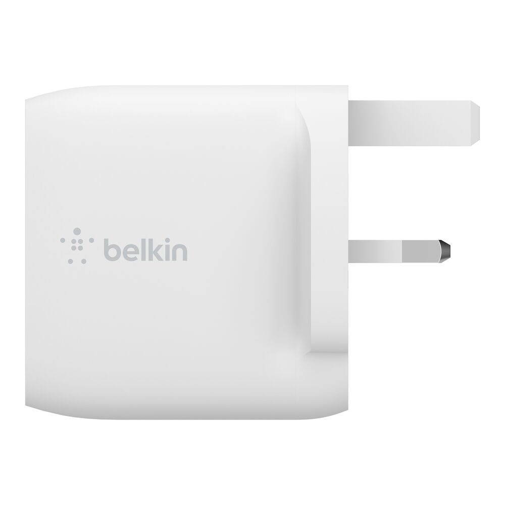 24W Dual USB-A Wall Charger + USB-A to USB-C Cable | Belkin UK