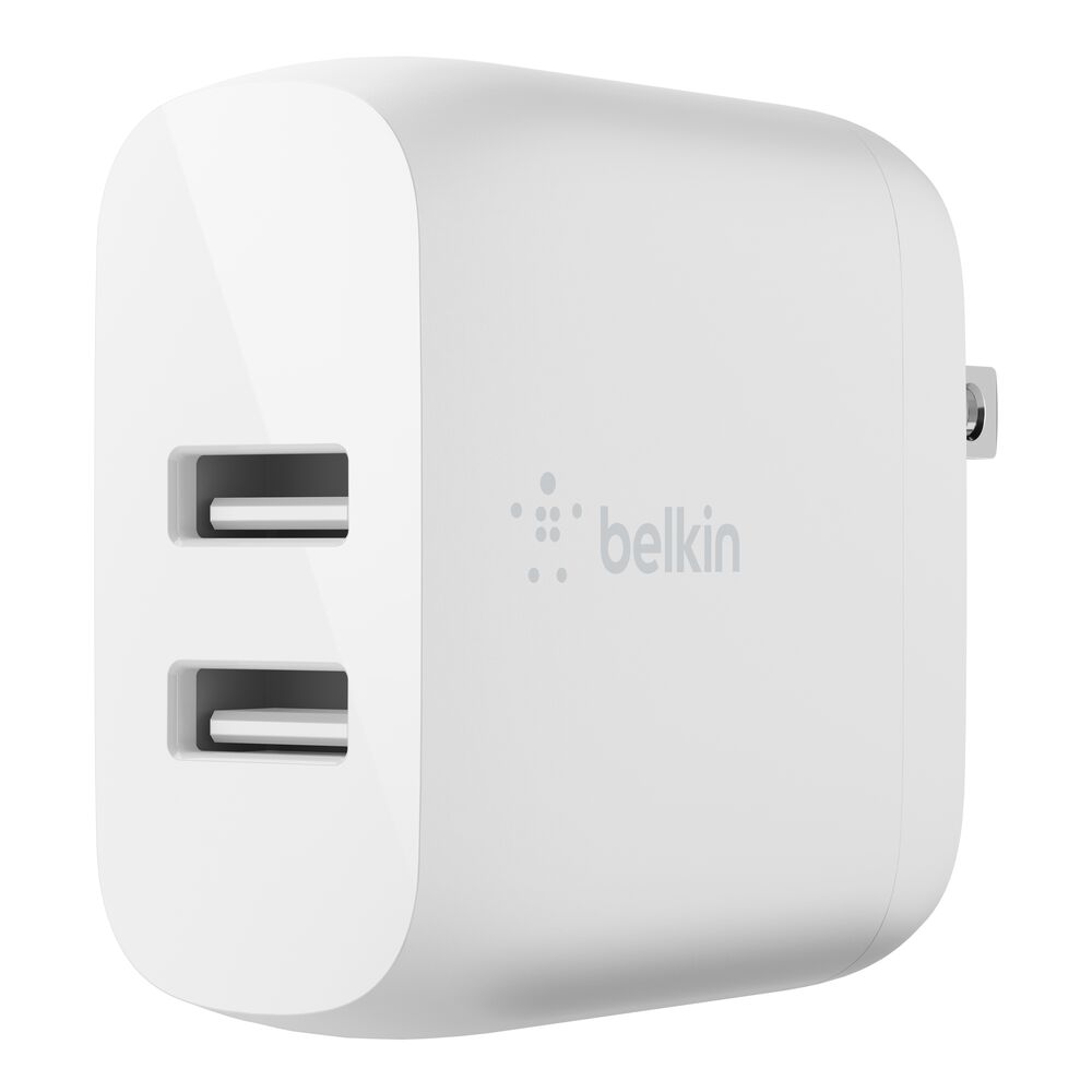デュアルUSB-Aウォールチャージャー（24W）| Belkin | Belkin JP