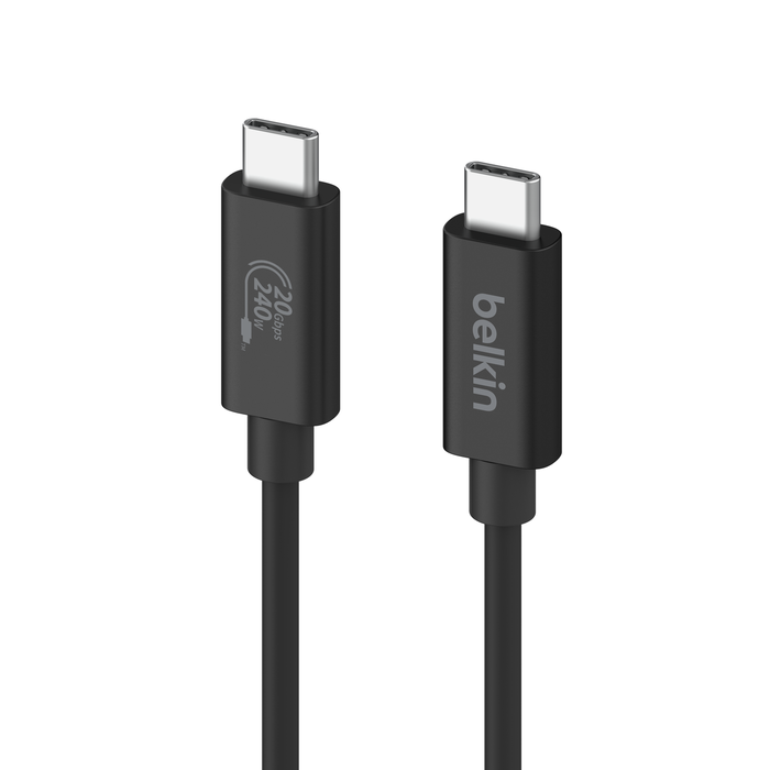Connect USB4 Cable, 240W + 20Gbps | Belkin | Belkin US