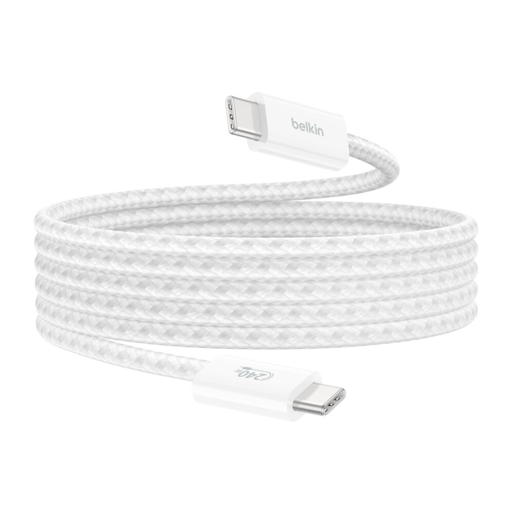 BoostCharge USB-C to USB-C Cable 240W 2-Pack | Belkin UK