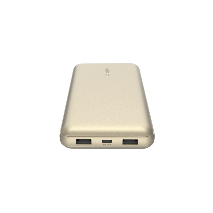 BoostCharge Power Bank 10K, 20K with USB-A to USB-C cable | Belkin IN