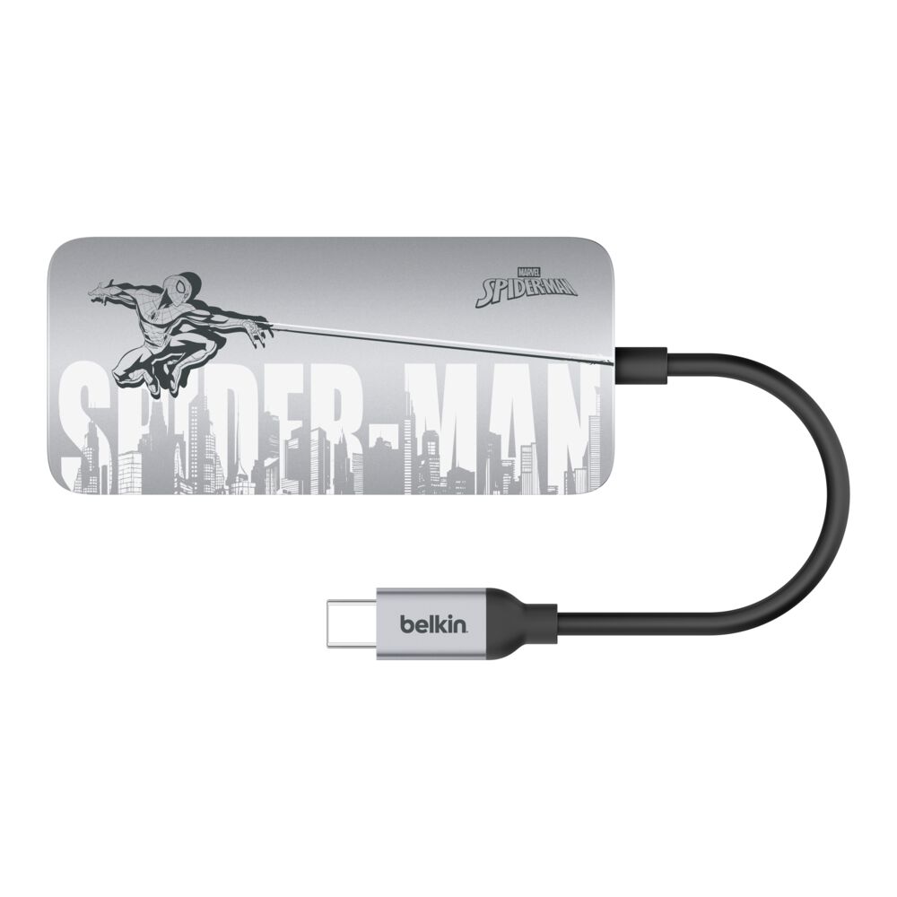 5-in-1 Multiport USB-C Adapter, USB-C Hub, 4K HDMI (Marvel Collection) | Belkin | Belkin TW