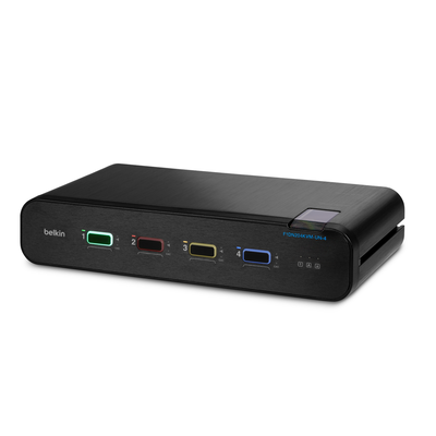 Belkin Official Support - Universal 2nd Gen Secure KVM Switch, 4-Port ...
