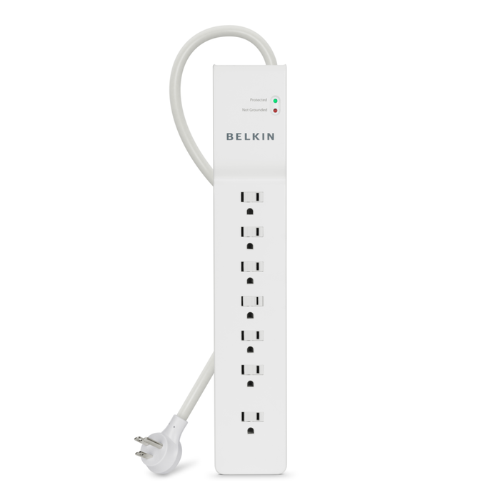7-Outlet Commercial Surge Protector 7' Cord | Belkin US