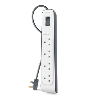 Belkin Official Support - 4-outlet Surge Protection Strip with 2M Power ...