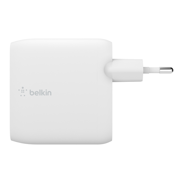 Dual USB-C PD GaN Wall Charger - 68W | Belkin | Belkin ID