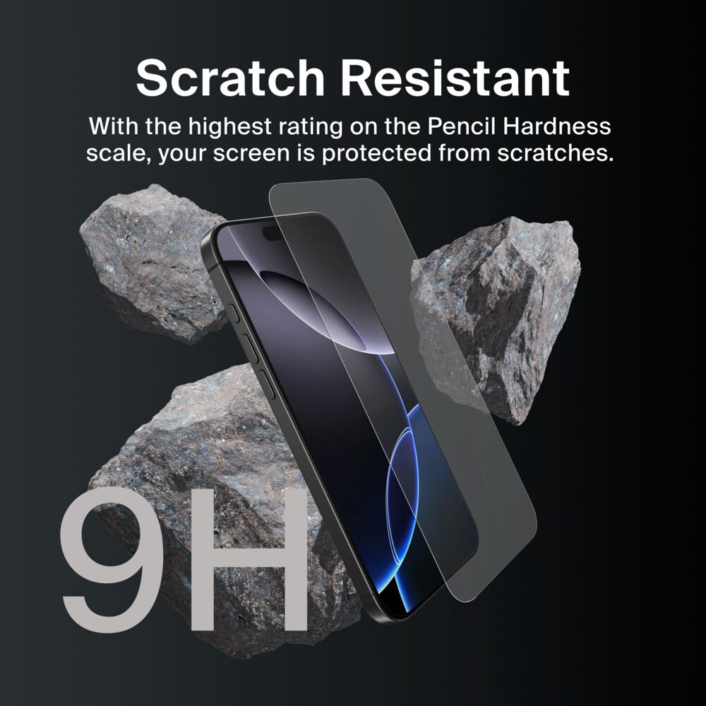 InvisiGlass Treated Screen Protector for iPhone | Belkin US