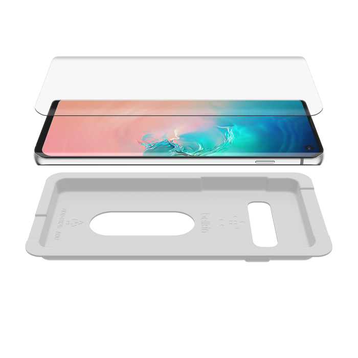 InvisiGlass Curve Screen Protector for Samsung Galaxy S10 | Belkin ...