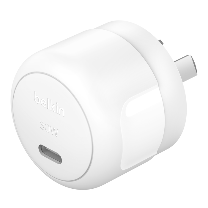 BoostCharge USB-C Wall Charger 30W Power Delivery | Belkin AU