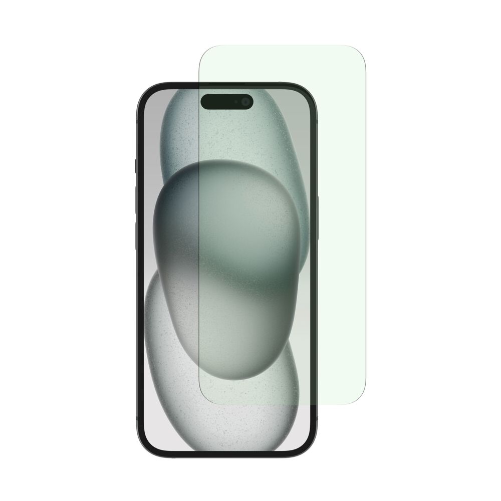 UltraGlass 2 蓝光过滤屏幕保护膜 (iPhone 15 系列) | 贝尔金 | Belkin CN
