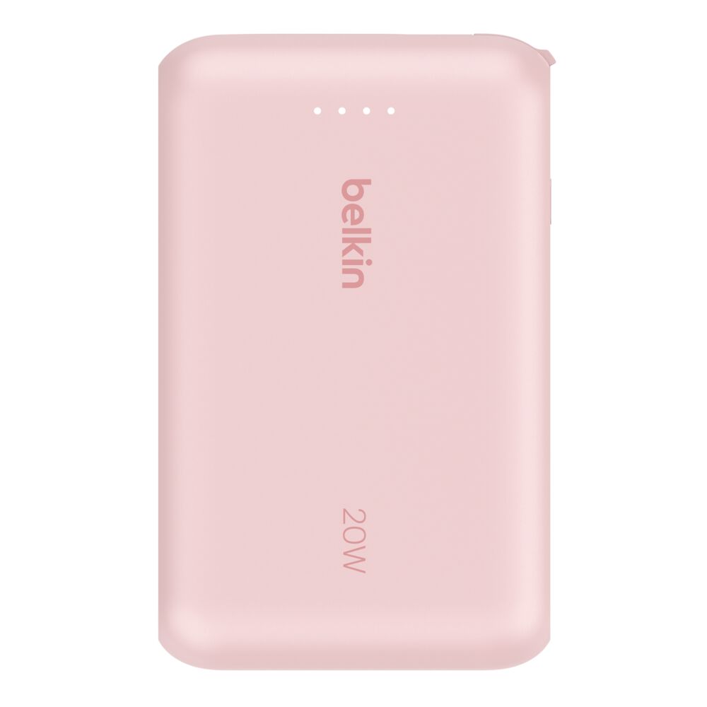 Portable Power Bank with Integrated Cable 10K and 20K | Belkin UK