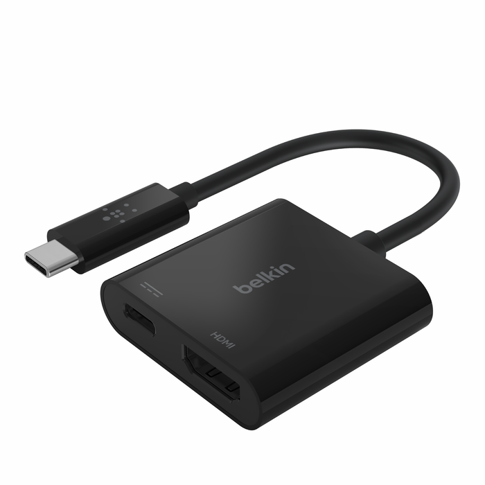 USB-C to HDMI Adapter + Charge | Belkin IN
