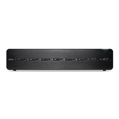 Belkin Official Support - Secure DVI-I KVM Switch, 8-Port Dual-Head ...