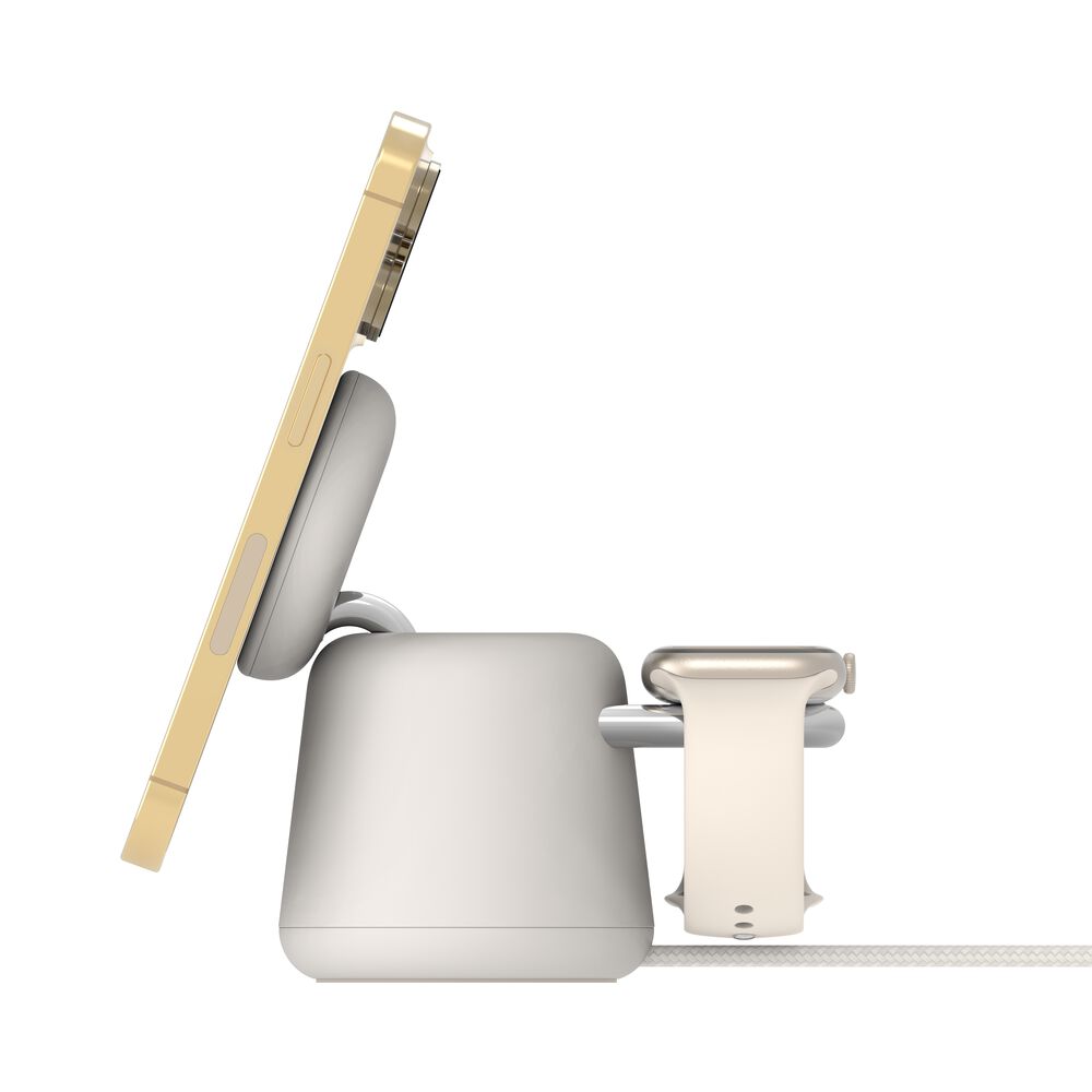 BoostCharge Pro MagSafe 15W を搭載した 2-in-1 ワイヤレス充電ドック | Belkin | Belkin JP