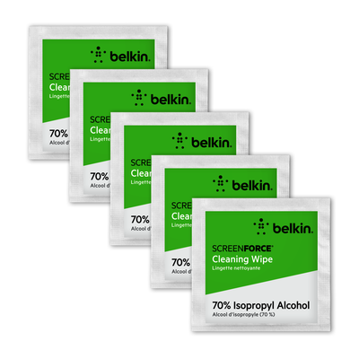 Belkin Official Support - ScreenForce Screen Cleaning Wipes (Box of 200)