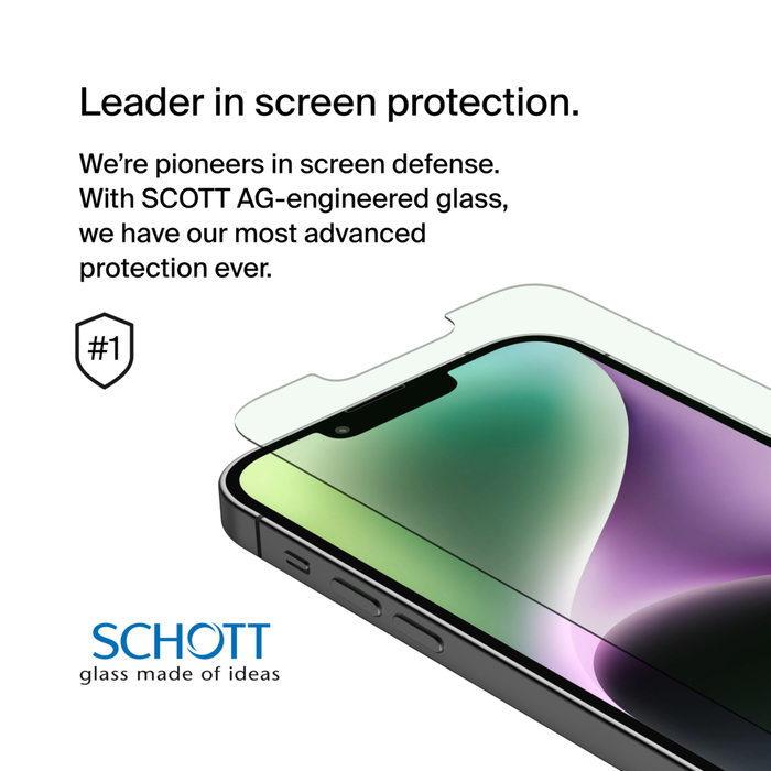 ScreenForce UltraGlass Blue Light Filter Screen Protector for iPhone ...