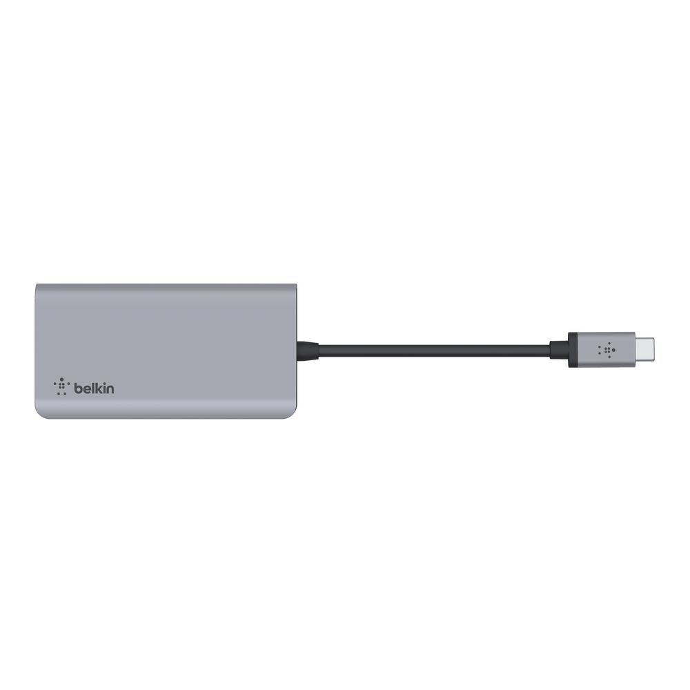 USB-C PD 4-in-1 Multiport Adapter Hub, 4K HDMI | Belkin UK
