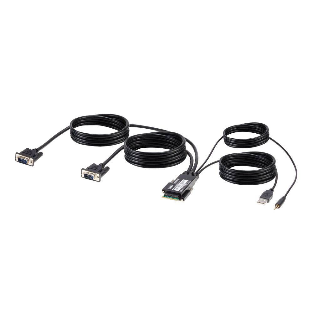 Dual VGA Video Host to Modular KVM Host Cable | Belkin US