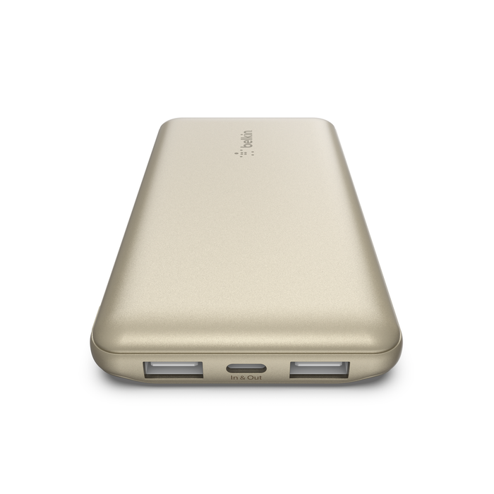 BoostCharge Power Bank 10K, 20K with USB-A to USB-C cable | Belkin IN