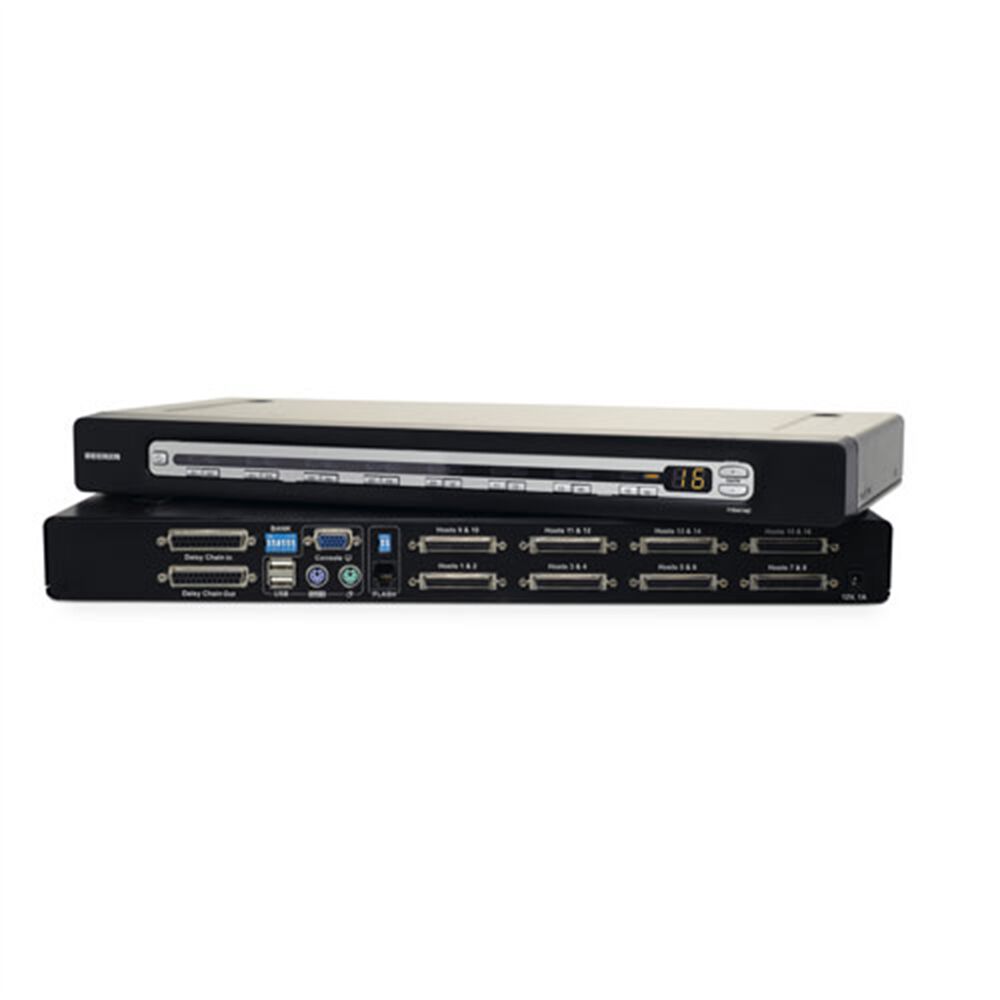 PRO3 16-Port KVM Switch PS/2 & USB In/Out | Belkin ID