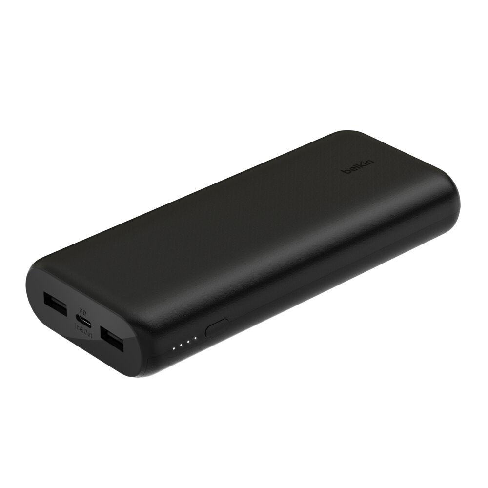 3-Port Compact Power Bank 20K with PD 20W | Belkin UK