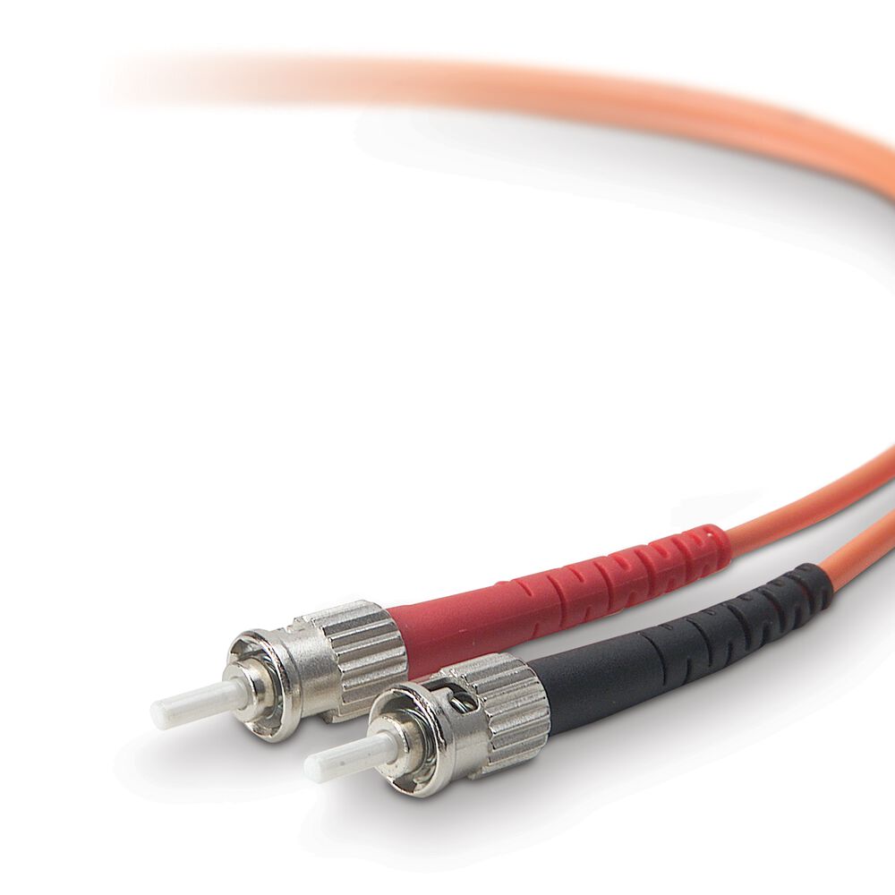 Multimode Duplex Fiber Patch Cable, ST - ST | Belkin US