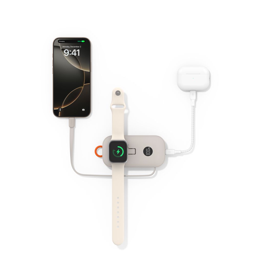 Power Bank 10K with Apple Watch Charger | Belkin IN