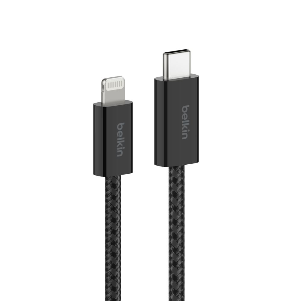 附 Lightning 接口的 USB-C 充電線，2 公尺/6.6 英尺 | Belkin TW