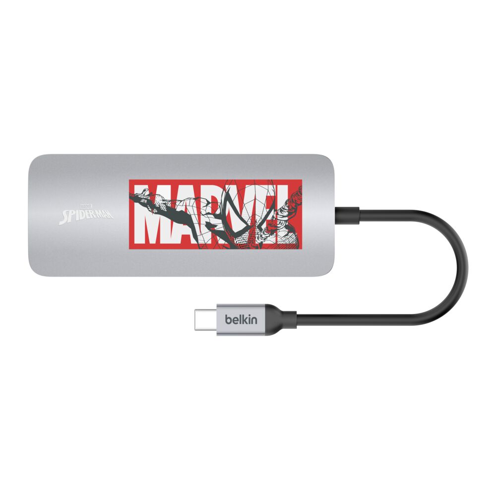 7-in-1 Multiport USB-C Hub Spider-Man Limited Edition, USB-C Hub, 4K ...