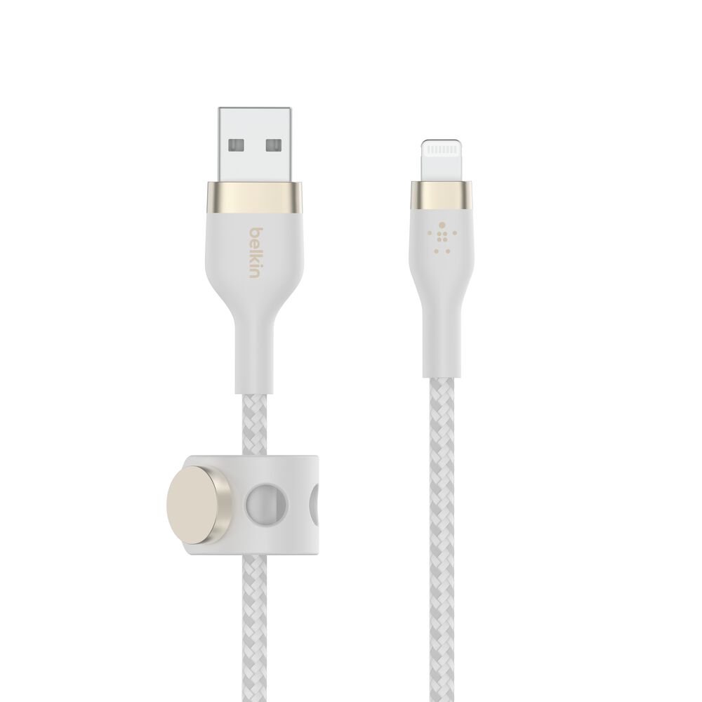 Silicone Lightning to USB-A Cable - 30x More Durable | Belkin TW