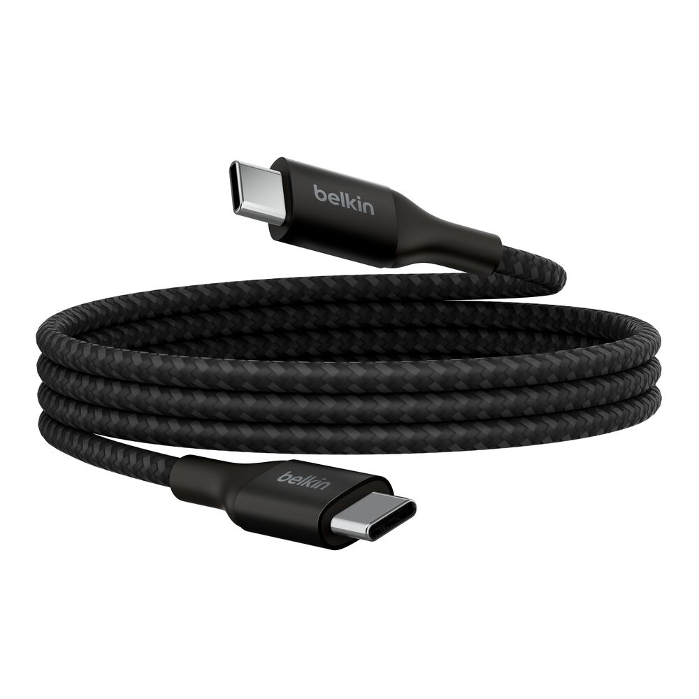 Braided USB-C to USB-C Power Supply Cable 240W | Belkin US
