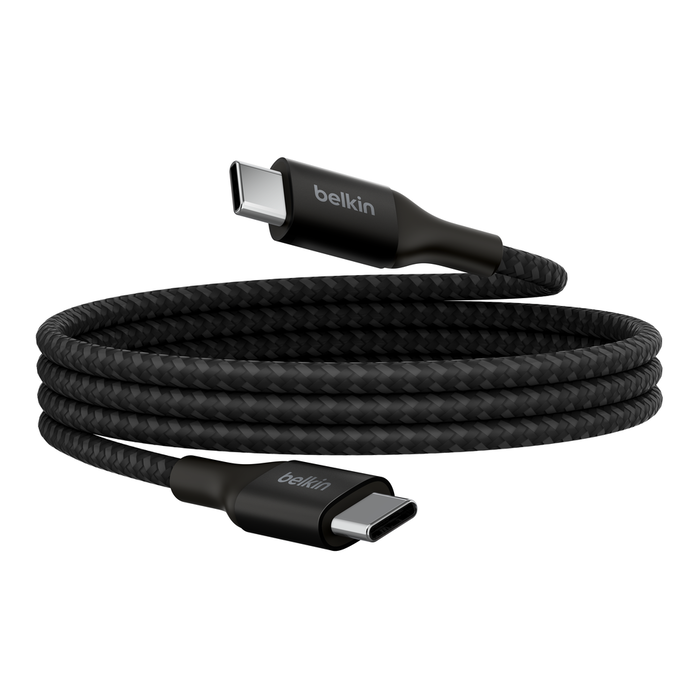 Braided USB-C to USB-C Power Supply Cable 240W | Belkin US