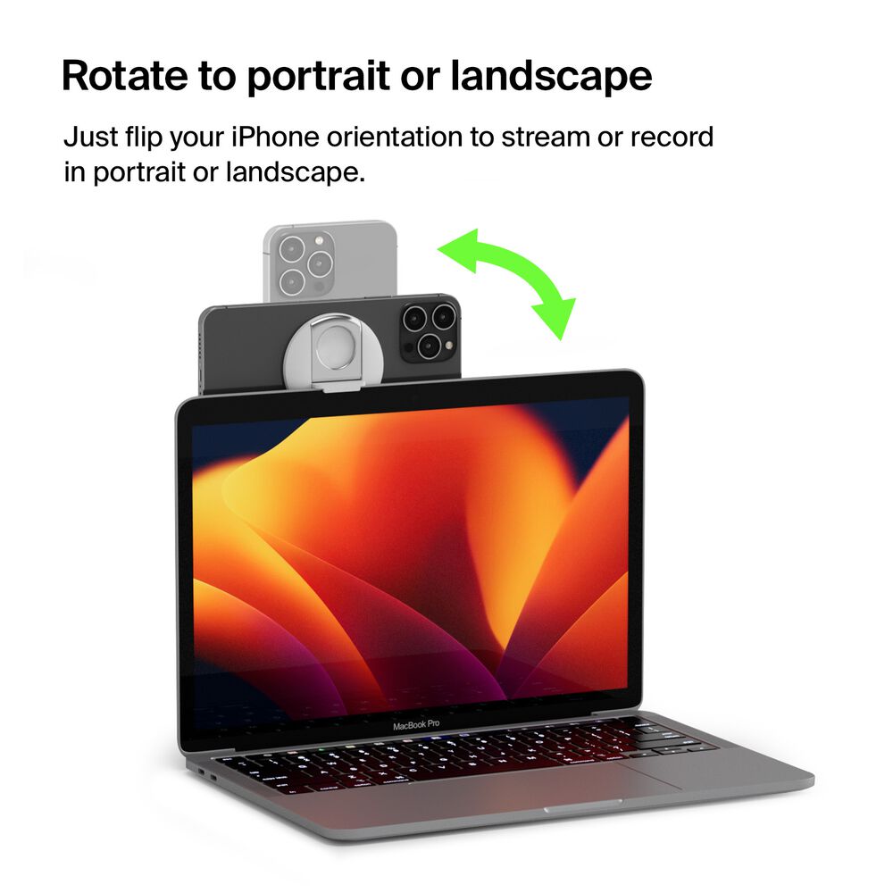 iPhone MagSafe Camera Mount for Mac Notebooks | Belkin US
