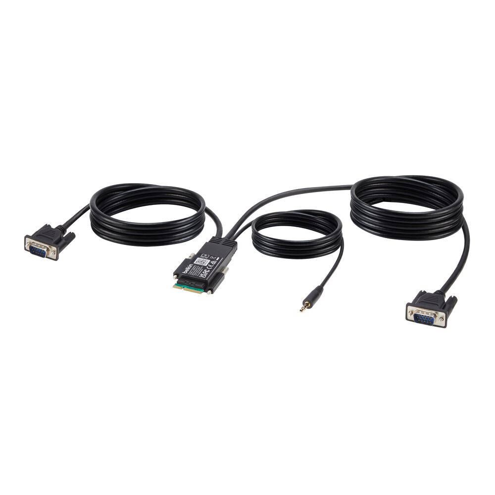 Dual VGA Video Console to Modular KVM Console Cable | Belkin UK