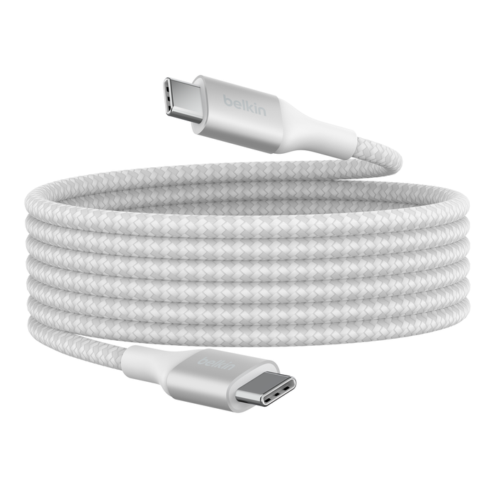 Braided USB-C to USB-C Power Supply Cable 240W | Belkin AU