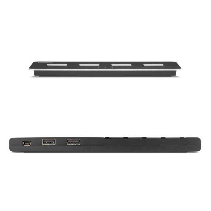 4-Port Dual Head Base Modular Secure KVM Switch | Belkin CA