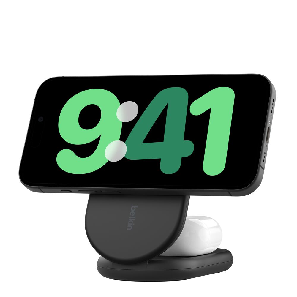 2-in-1 Qi2 폴더블 마그네틱 무선 충전기 | Belkin | Belkin KR