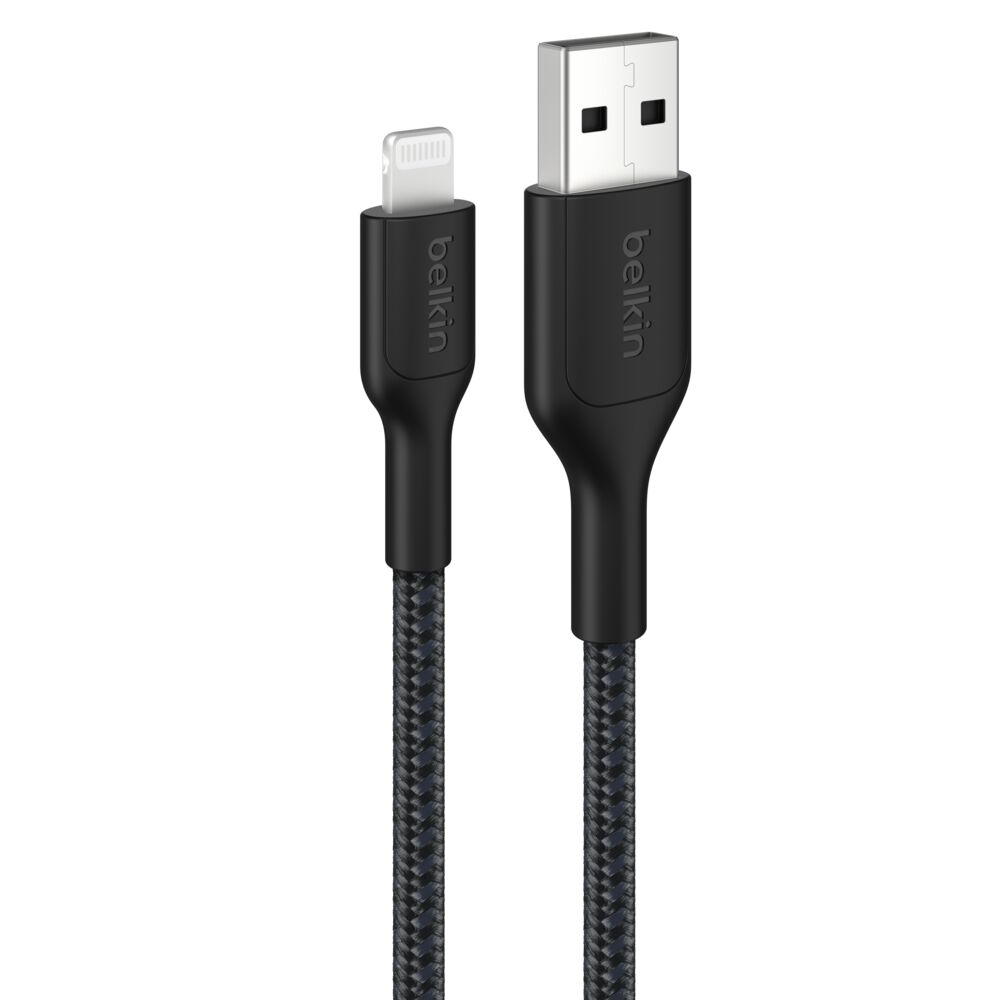Braided USB-A to Lightning Cable | Belkin IN
