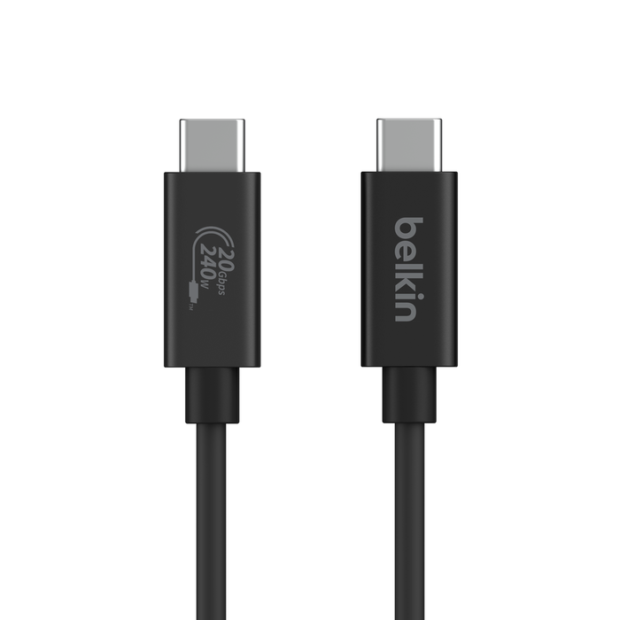 Connect USB4 ケーブル、240W + 20Gbps | Belkin | Belkin JP