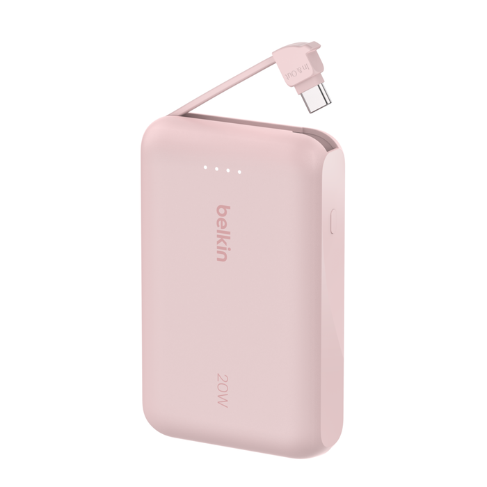 Include una Power bank 10K PD da 20 W con cavo integrato | Belkin IT