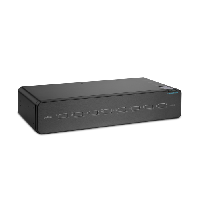 Universal Secure KVM Switch, 8-Port Dual Head w/ CAC | Belkin CA