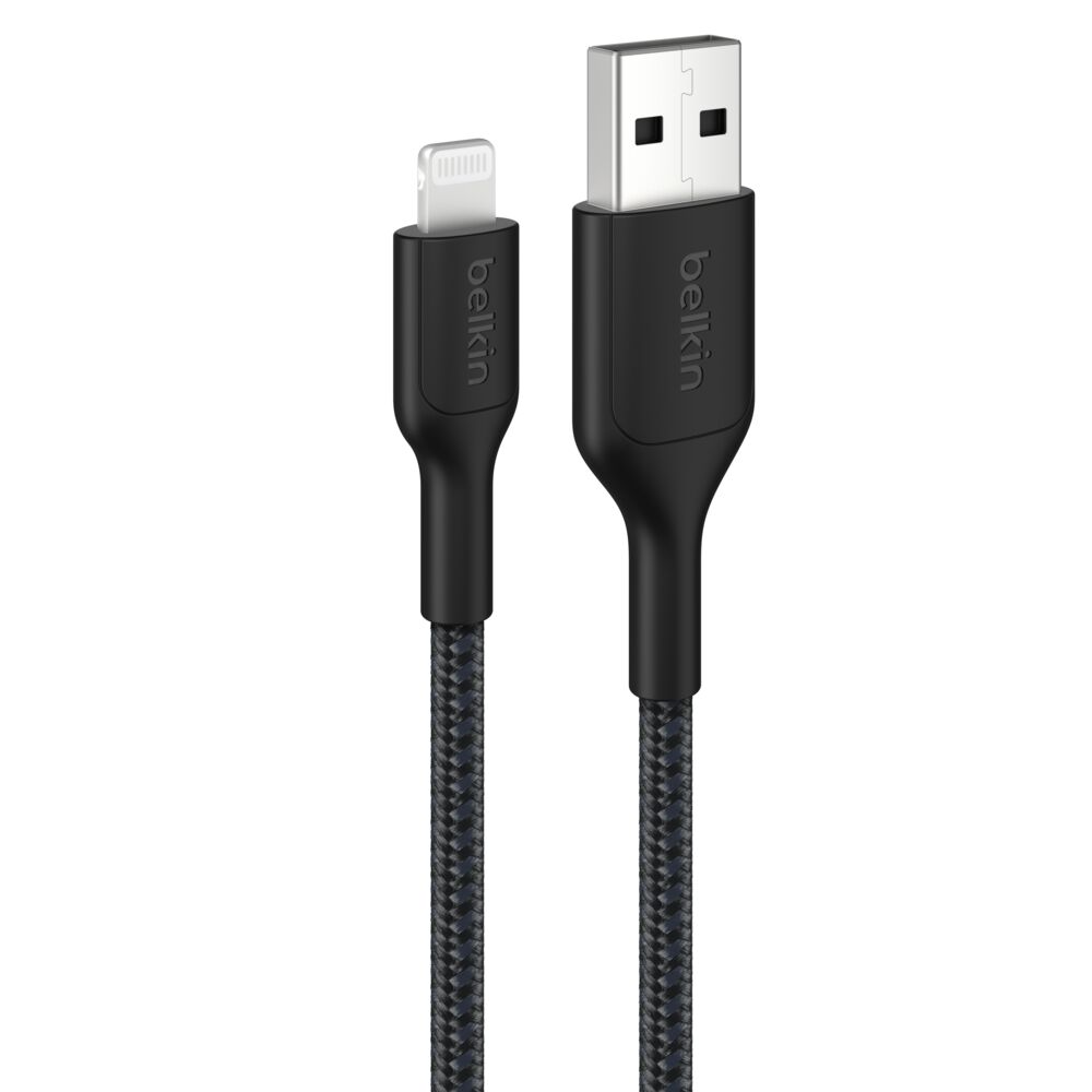 Braided USB-A to Lightning Cable | Belkin CA